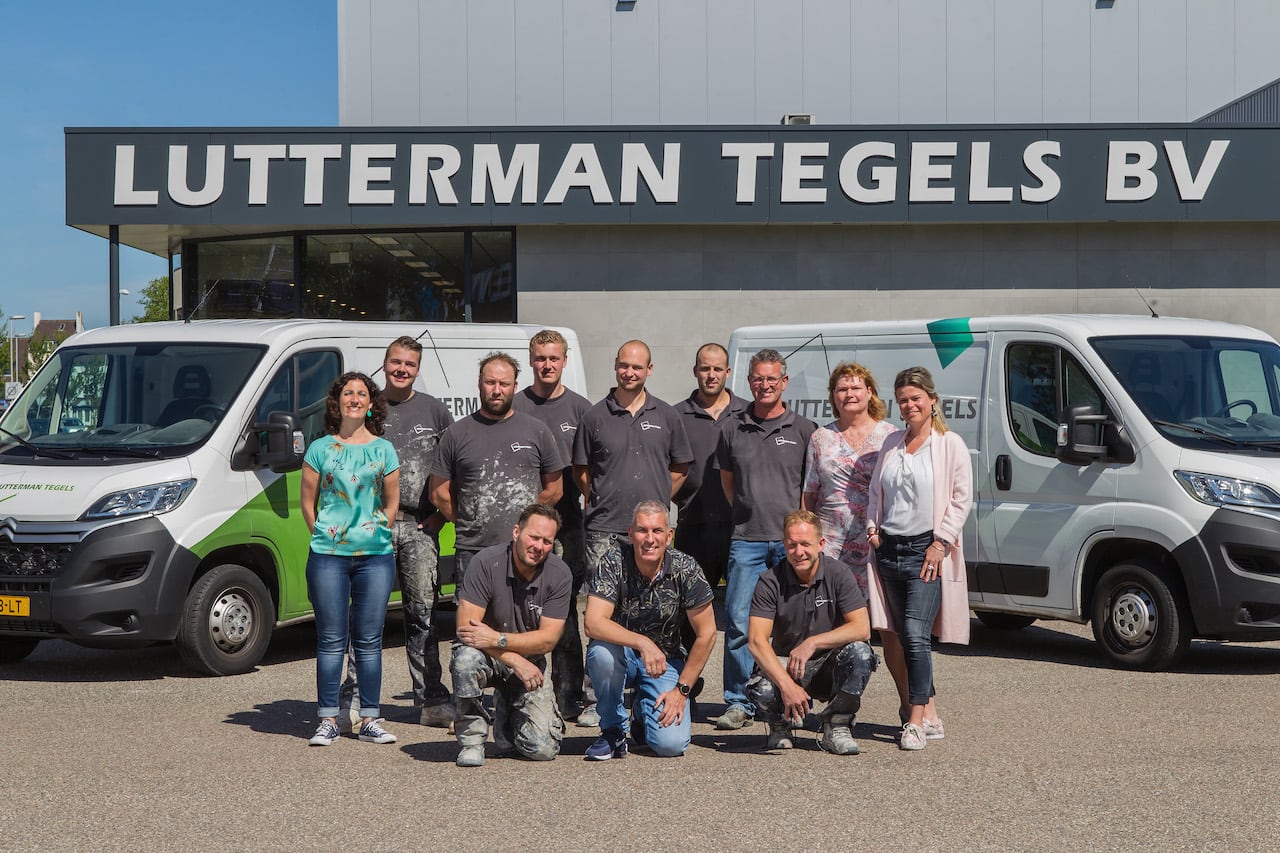 Over Lutternman Tegels Den Helder - Lutterman tegels
